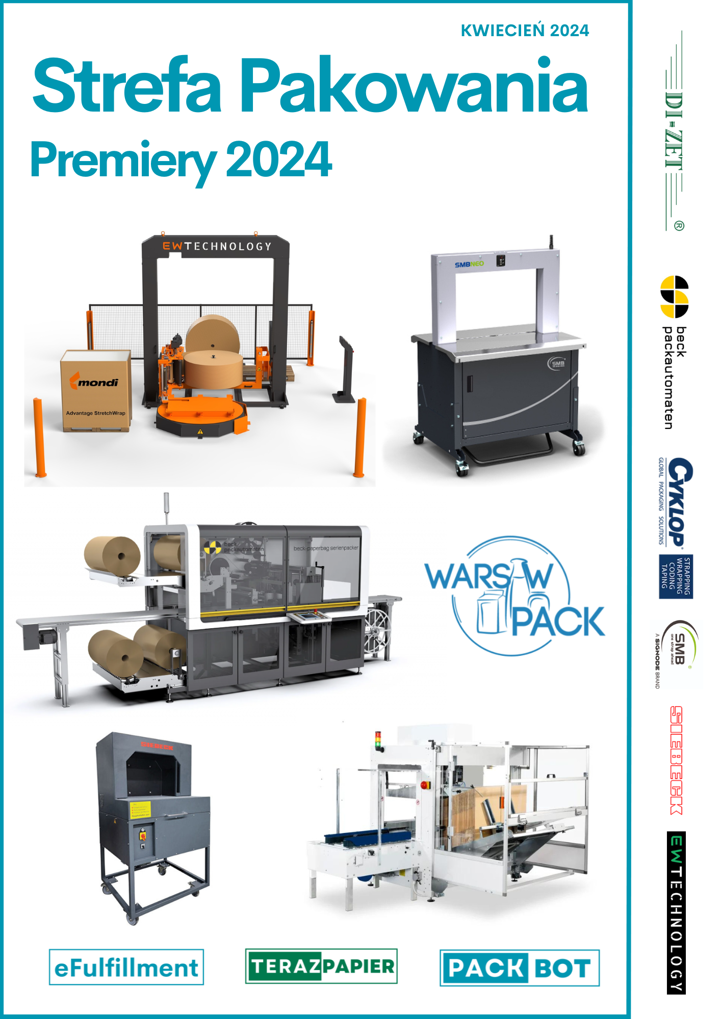 Strefa Pakowania. Premiery 2024 - Warsaw Pack 2024. Hala F Stoisko 2.50